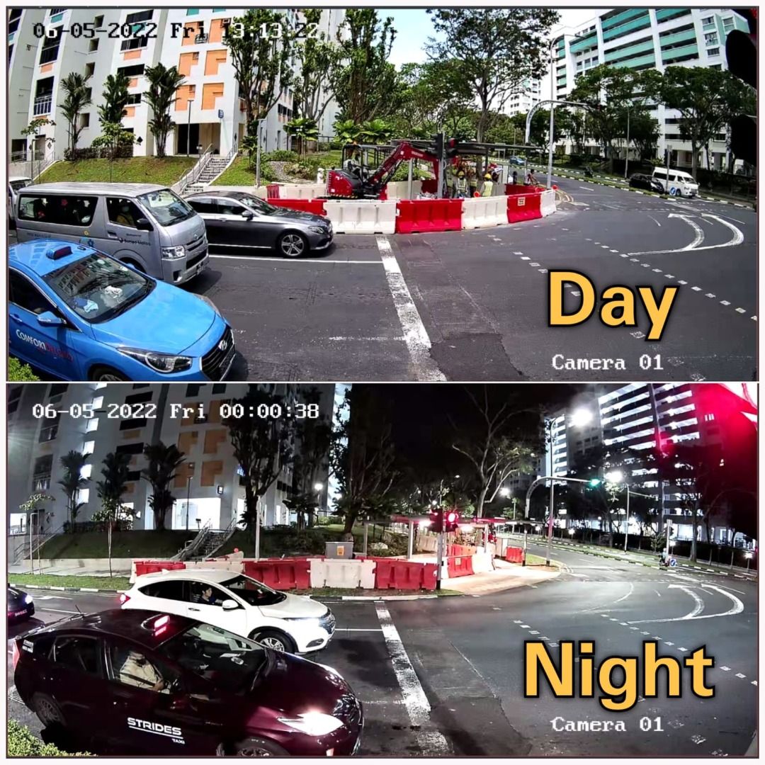 Traffic Flow Monitoring Camera Lta Analysis Remote 4g Solar Cctv Sim Card Battery Collect