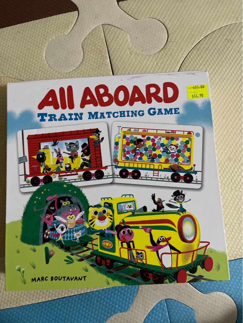 Train matching game, Hobbies & Toys, Toys & Games on Carousell