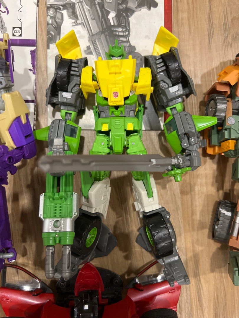 Transformers bundle misc loose figures Jetfire Arcee Springer Jazz ...