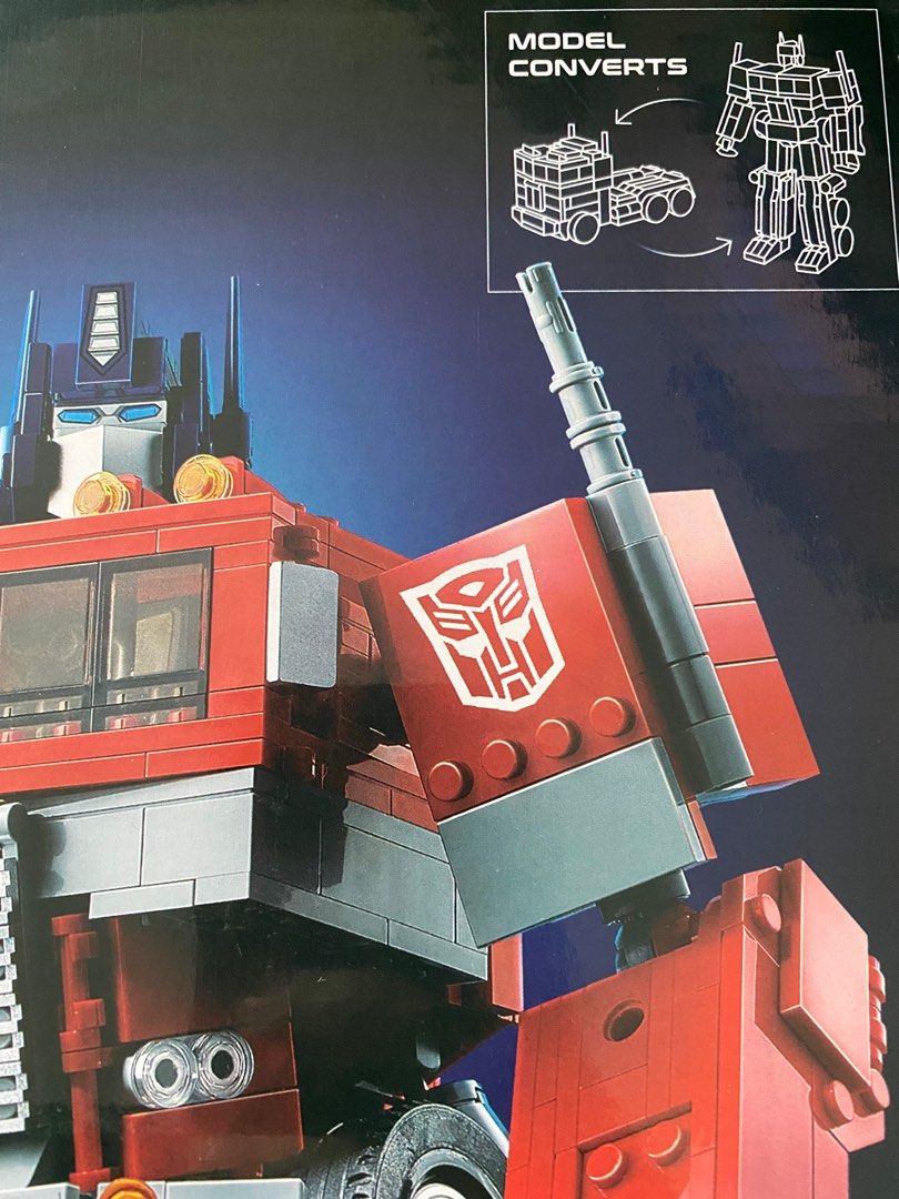 Transformers Optimus Prime Blocks, Hobbies & Toys, Toys & Games on ...