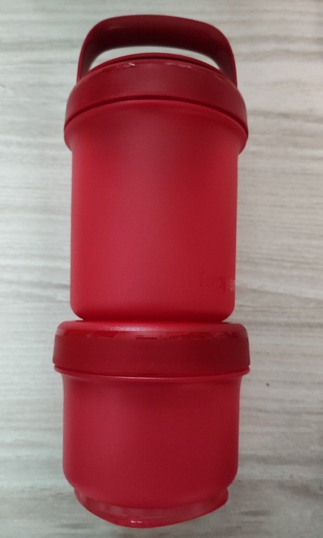 Tupperware Stackable Containers with Handle, Furniture & Home Living ...