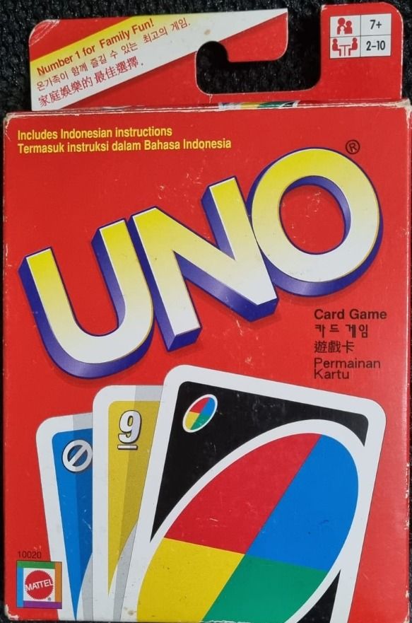 UNO Number 1 for Family Fun, Hobbies & Toys, Toys & Games on Carousell
