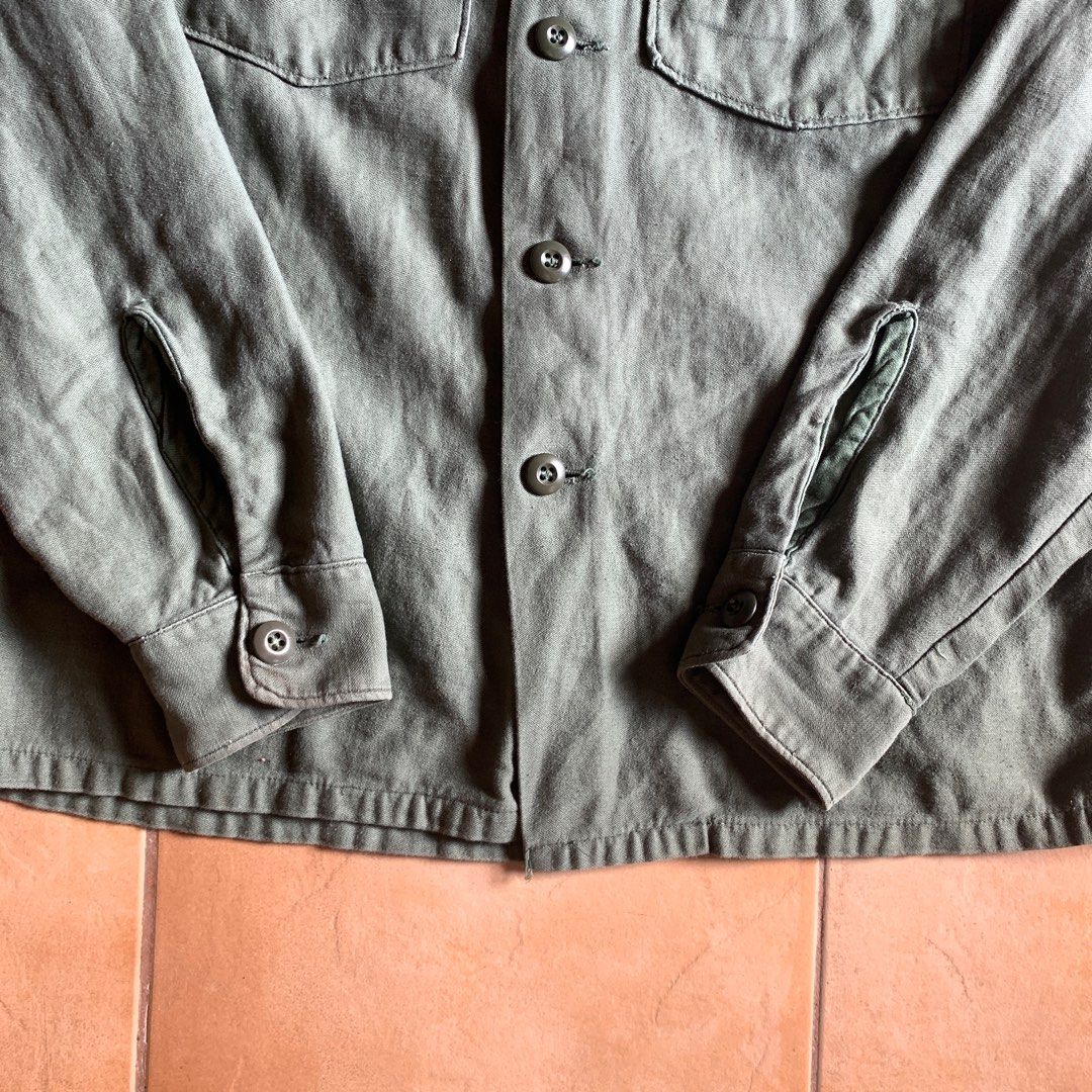 US ARMY OG-107 Fatigue Shirt, Men's Fashion, Tops & Sets, Tshirts ...