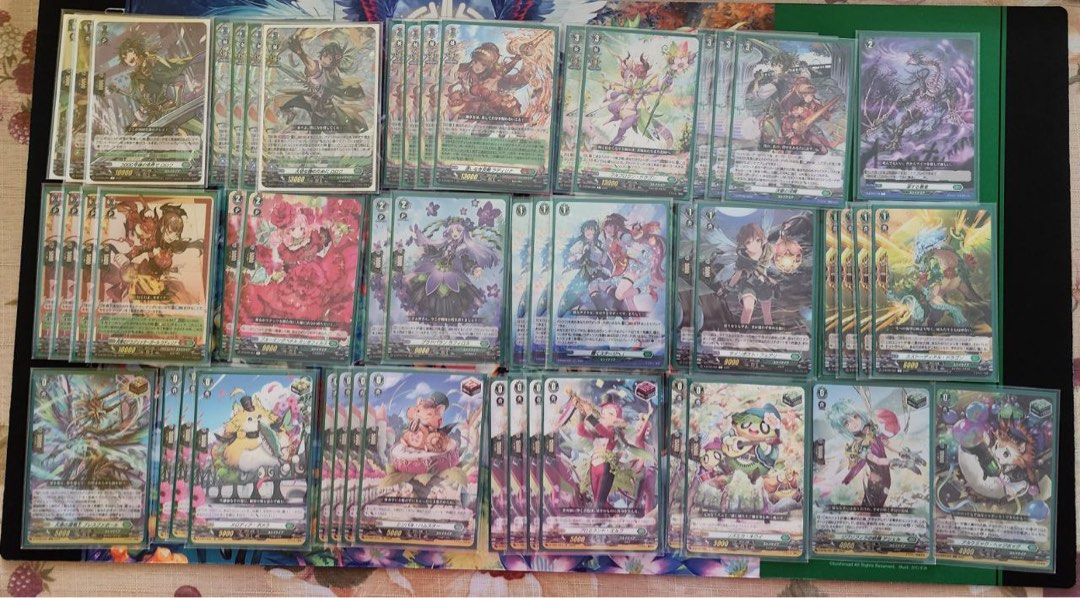 Vanguard D stoicheia Rorowa deck, Hobbies & Toys, Toys & Games on Carousell
