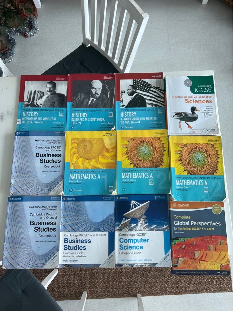 Various Edexcel and IGCSE textbooks, Hobbies & Toys, Books & Magazines ...