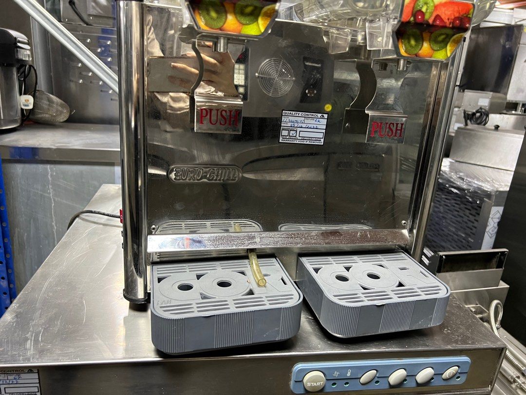 Very New Eurochill Twin Tank Juice Dispenser, TV & Home Appliances ...