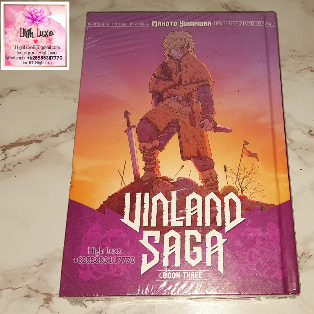 Vinland Saga Book 3 HC Makoto Yukimura Manga Seri Komik Import Buku Komik Comic Book Hardcover ...