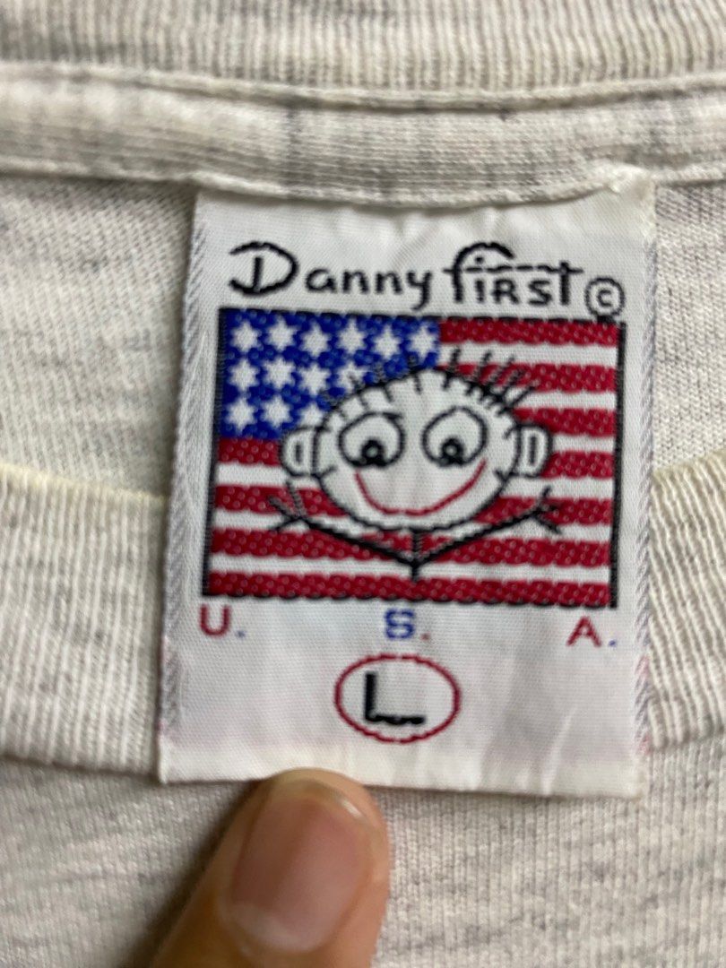 Vintage Danny First Cartoon Tee, Men's Fashion, Tops & Sets, Tshirts ...
