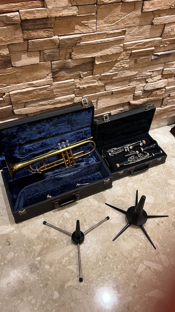 Vintage Trumpet and Clarinet, Hobbies & Toys, Memorabilia ...