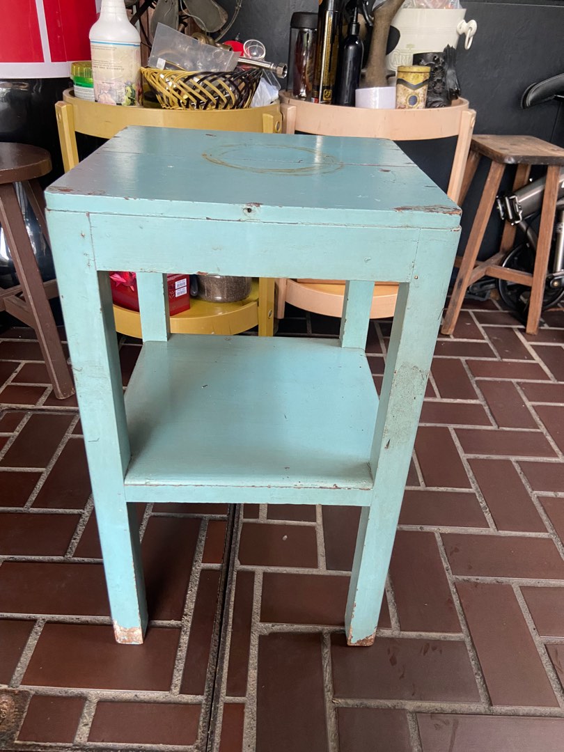 Vintage wooden table, Hobbies & Toys, Memorabilia & Collectibles ...