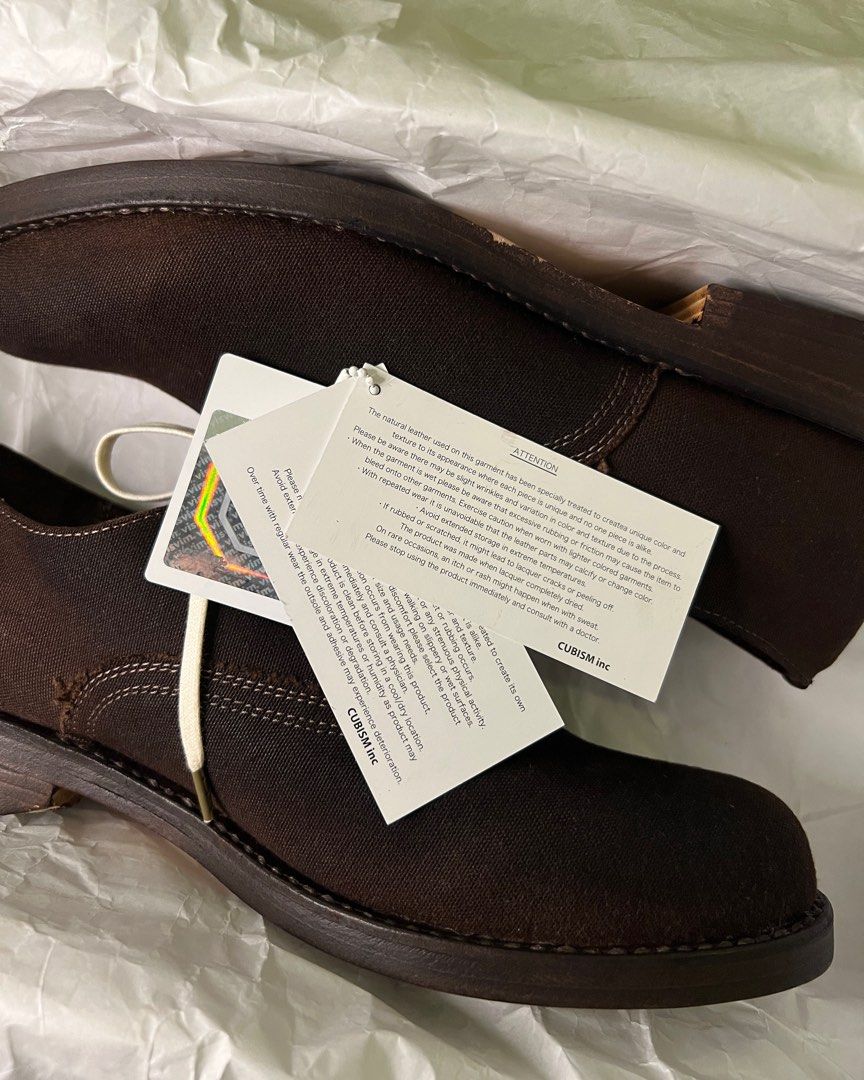 Visvim SS21 Calloway Folk Derbies, Men's Fashion, Footwear, Casual ...