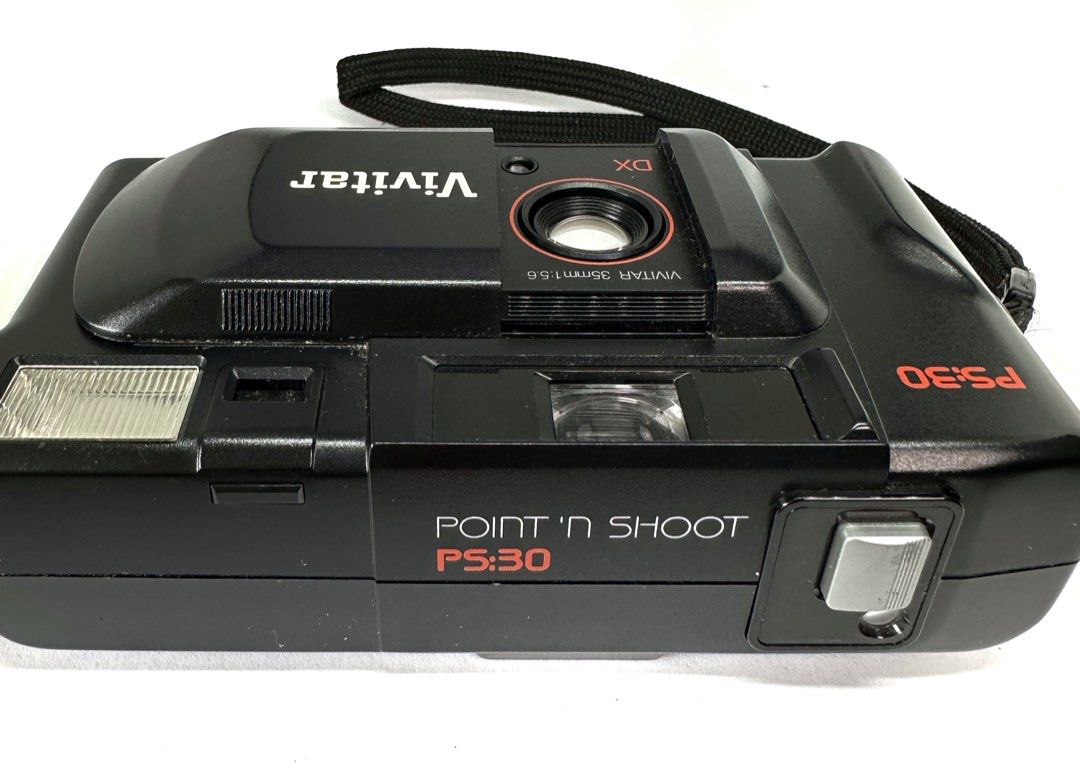 Vivitar point and shoot PS30 35mm camera, Photography, Cameras on Carousell