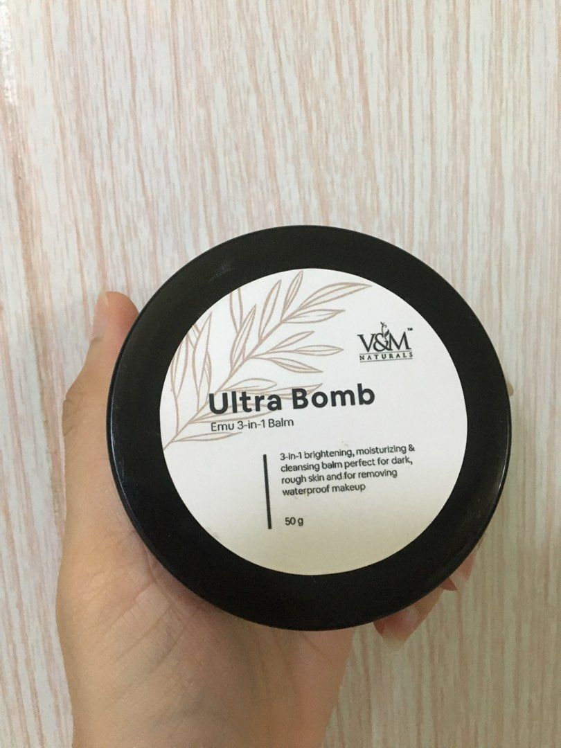 V&M Ultra Bomb Cleansing Balm, Beauty & Personal Care, Face, Face Care ...