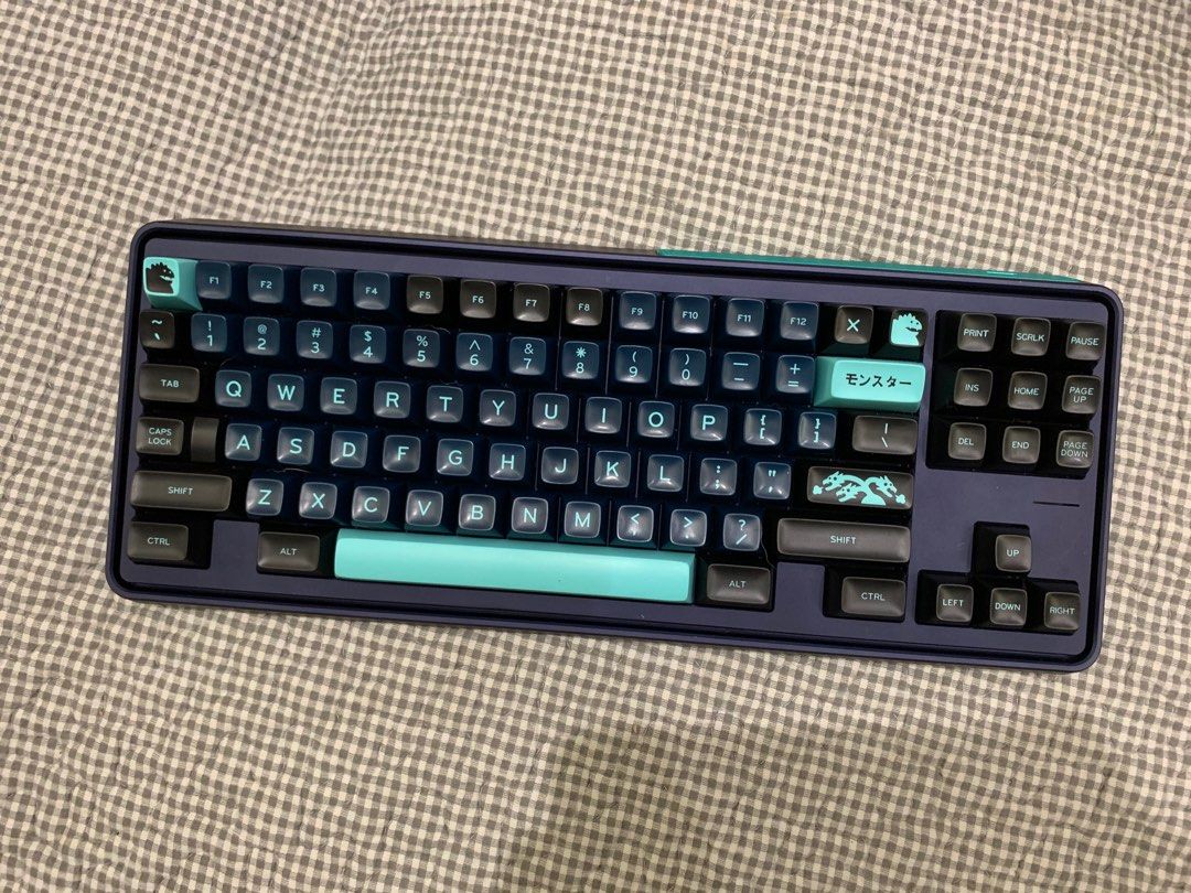 Well built navy/teal percent studio volt 80 tkl, melgeek mg monster ...