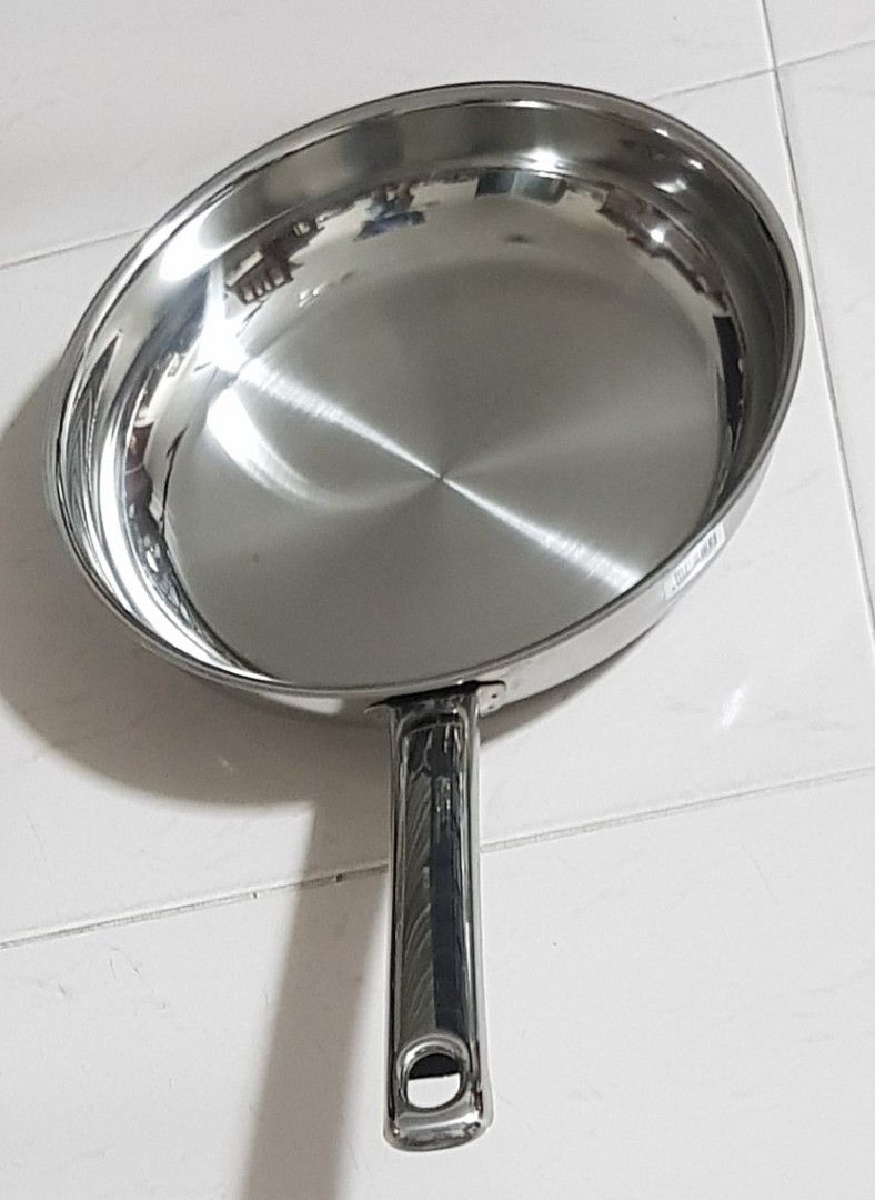WMF Stainless Steel Frying Pan 24cm, Furniture & Home Living ...