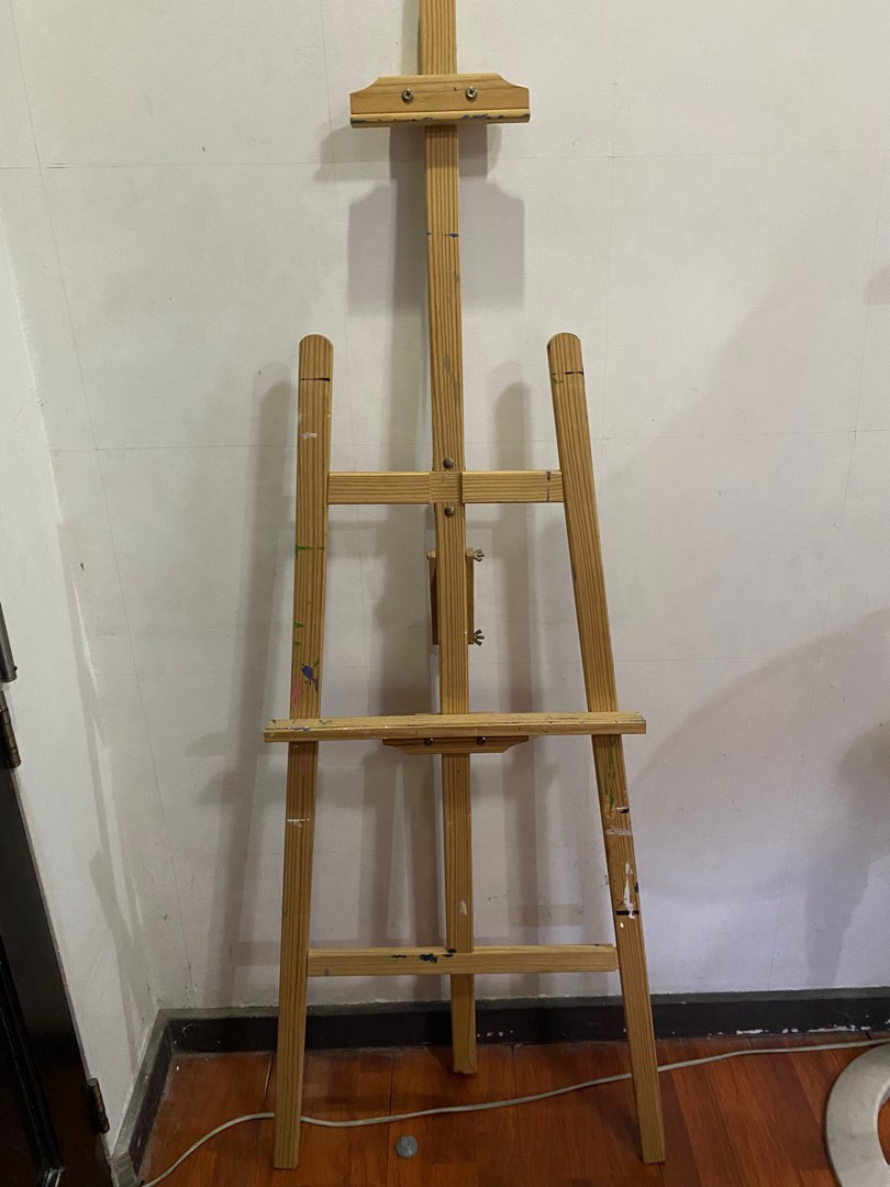 Wooden Easel & Painting Materials , Hobbies & Toys, Stationary & Craft ...