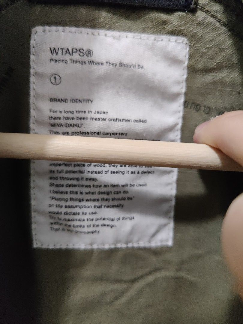 Wtaps M65 jacket, Men's Fashion, Coats, Jackets and Outerwear on Carousell