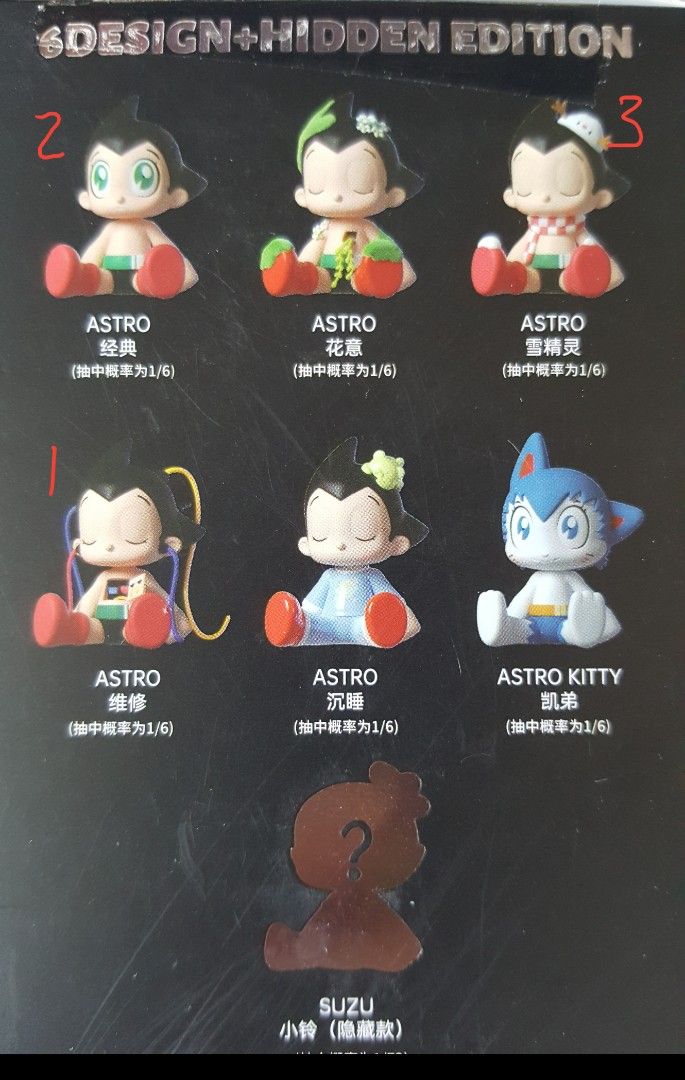 WTT ToyCity Go Astro Boy Astro Kitty ( not Popmart ), Hobbies & Toys ...