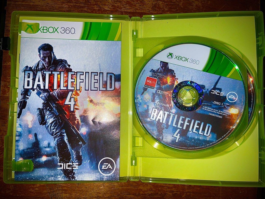 XBOX 360 “Battlefield 2,Battlefield 3, Battlefield 4” [SET] FROM ...