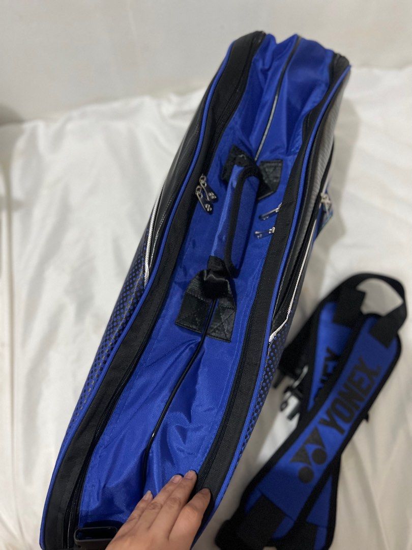 Yonex blue bag w/ sling, Sports Equipment, Other Sports Equipment and ...