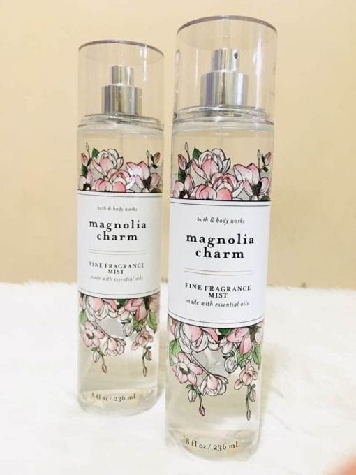 100% Authentic US/CANADA- Magnolia Charm Bath and Body Works Fragrance ...