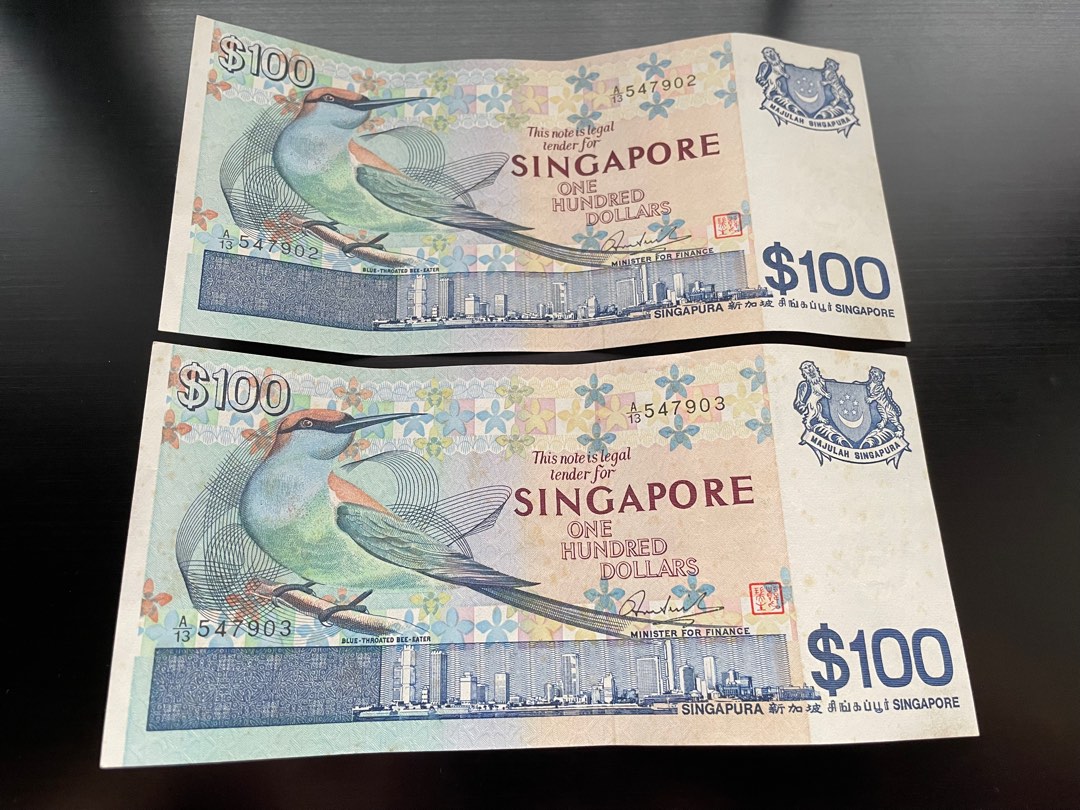 $100 Bird Series Note (Run), Hobbies & Toys, Memorabilia & Collectibles ...