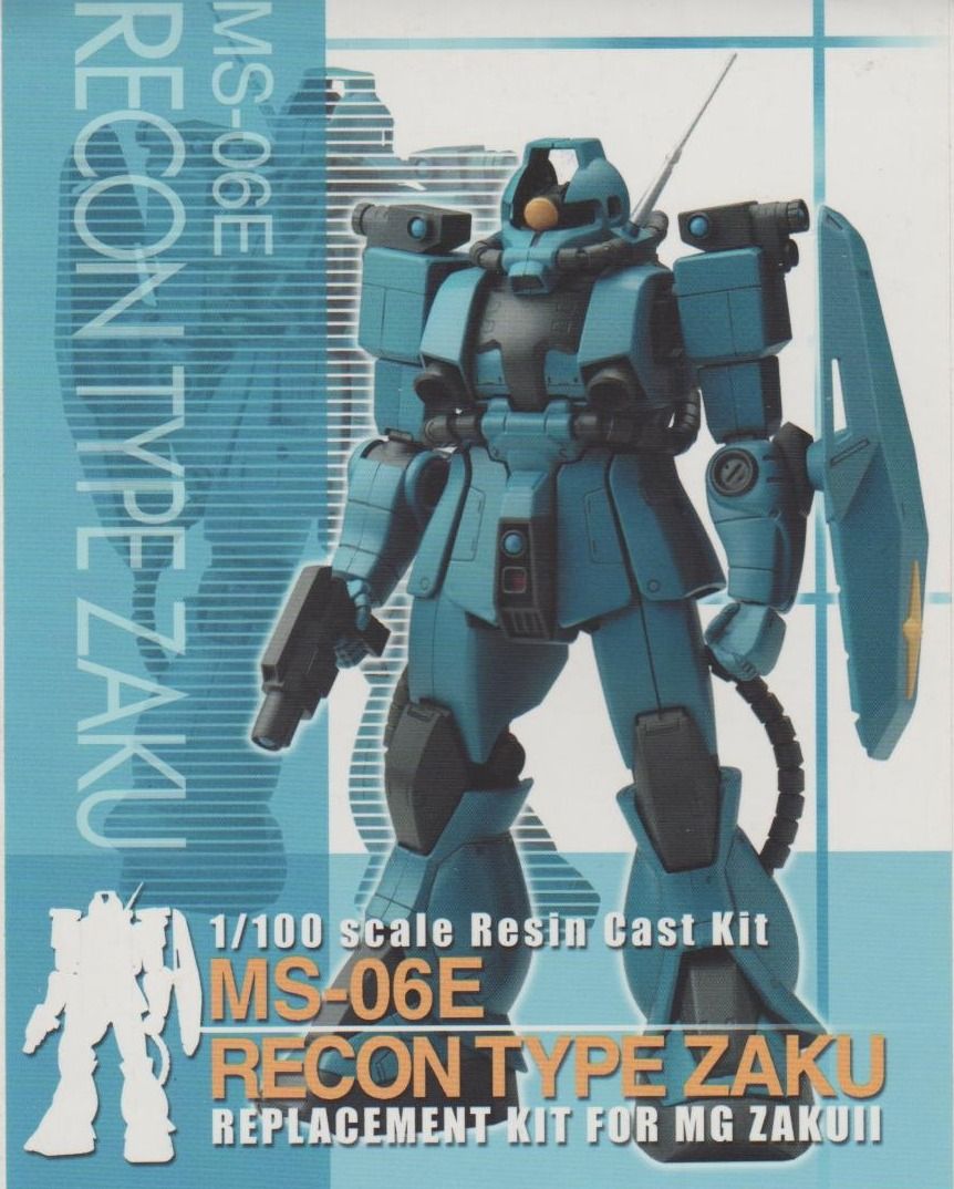 1/100 MS-06E RECON TYPE ZAKU CONVERSION KIT FOR MG ZAKU (PARTS), 興趣及遊戲, 玩具 & 遊戲類 - Carousell
