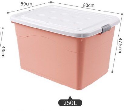 250l Extra Large Box Clothes Storage Sorting Box, Furniture & Home ...