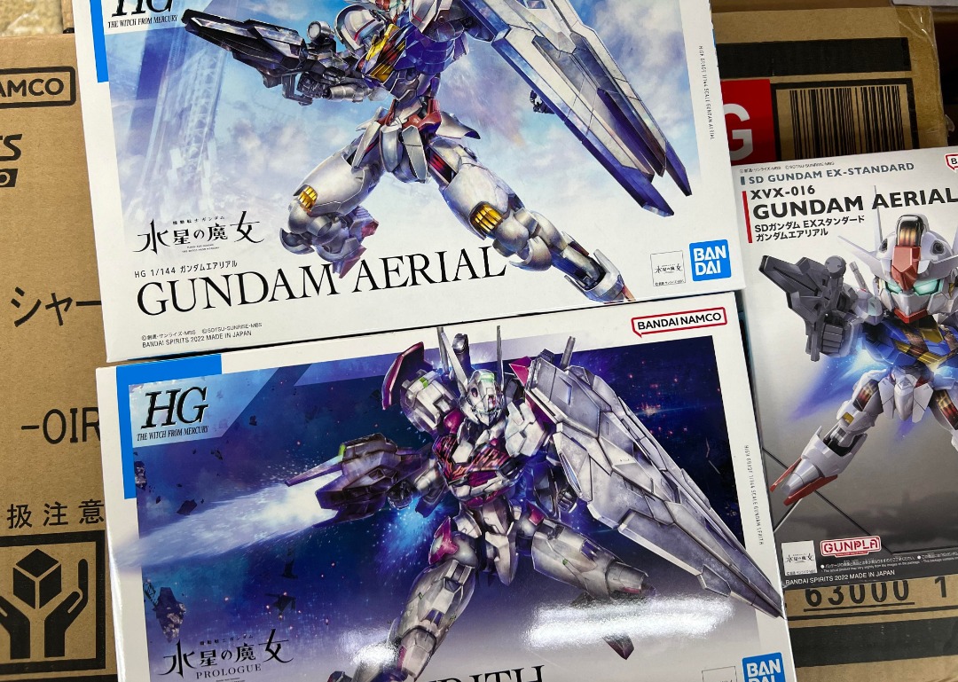 不議價 3款全新 HG SDEX SD EX SDEX Gundam Aerial 魔女 LFRITH 魔靈 風靈高達 機動戰士高達 水星的魔女, 興趣及遊戲, 玩具 & 遊戲類 ...