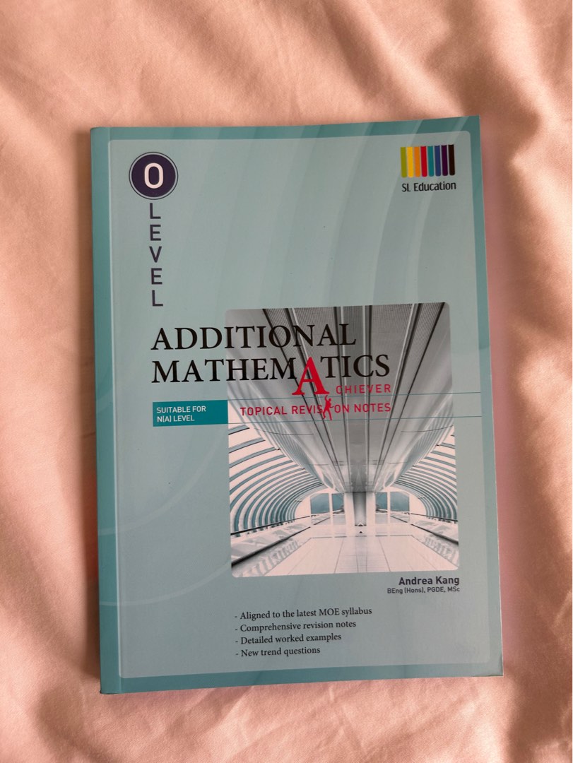 Additional Mathematics GCE O level revision notes, Hobbies & Toys ... Additional Mathematics GCE O level revision notes, Hobbies & Toys ...