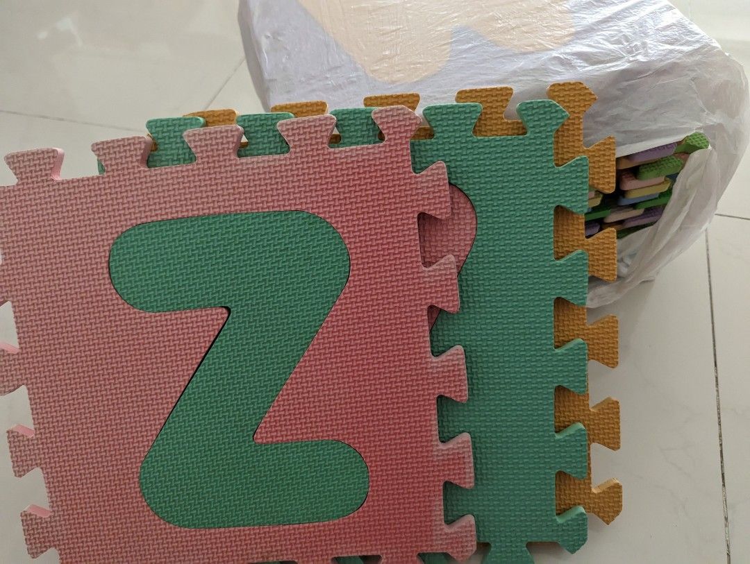 Alphabet foam mat, Babies & Kids, Baby Nursery & Kids Furniture, Other ...