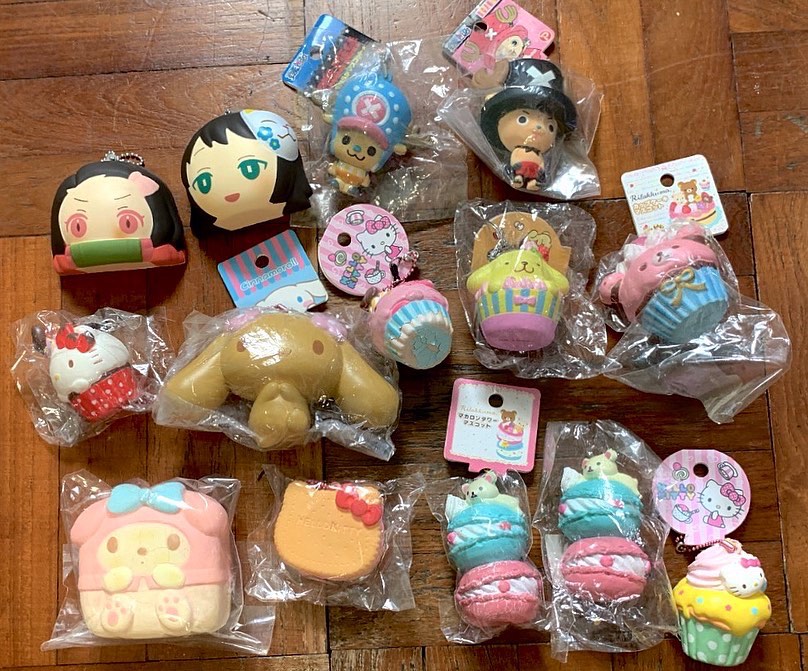 Anime / sanrio / San-x squishy clearance sales [ one piece chopper ...