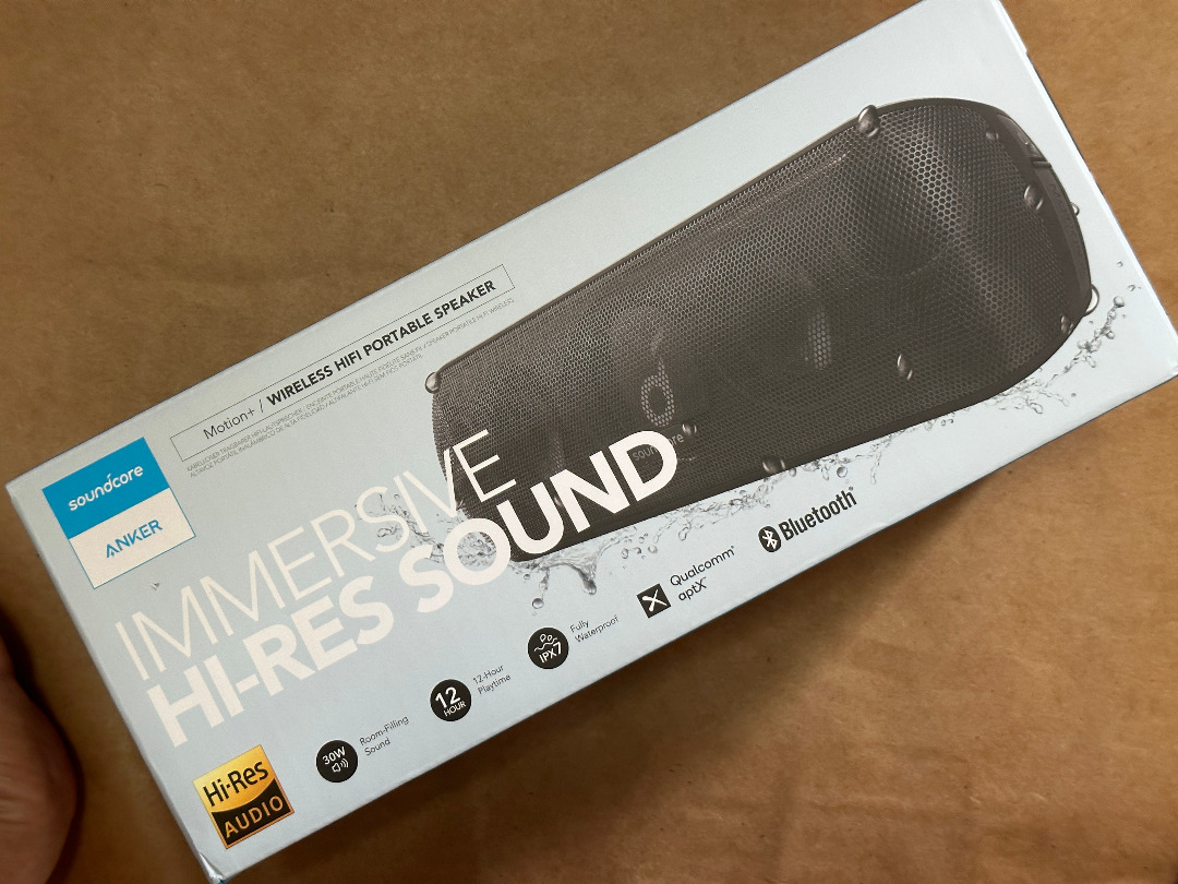 Anker Soundcore Motion Plus Motion+ Portable Wireless Bluetooth Speaker ...