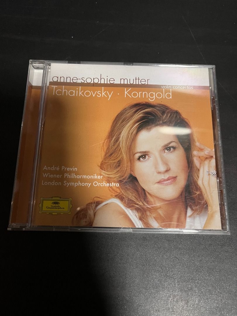 Anne-Sophie Mutter, Tchaikovsky* · Korngold*, André Previn, Wiener ...