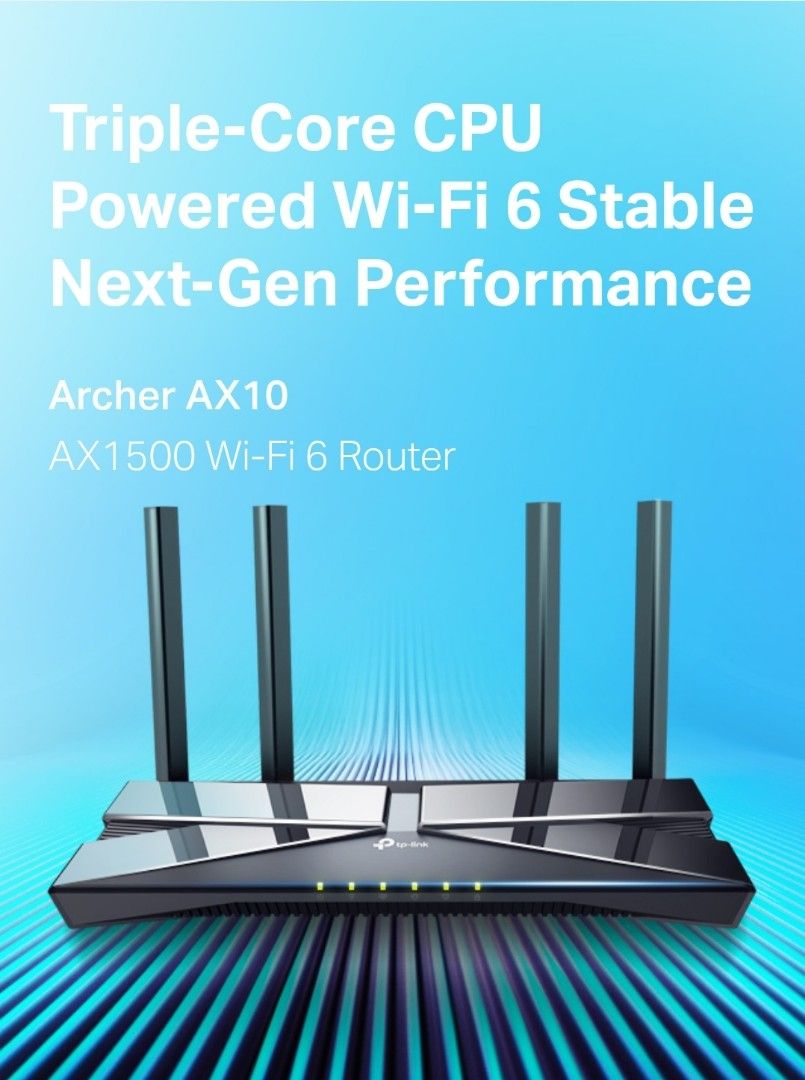 Archer AX10 AX1500 WIFI6 Router, Computers & Tech, Parts & Accessories ...