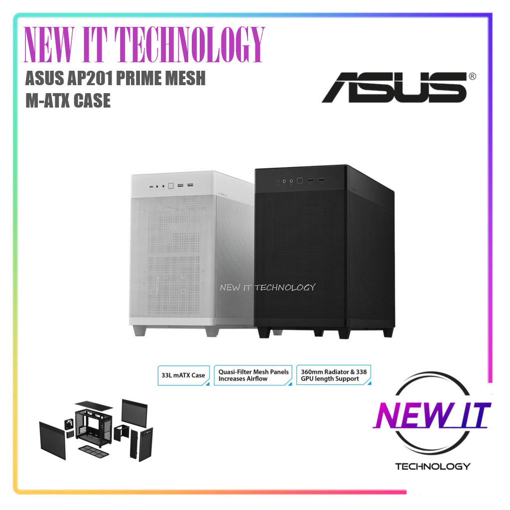 ASUS Prime A21 & A21 Plus & AP201 & AP202 ARGB & A31 MATX & ATX PC ...