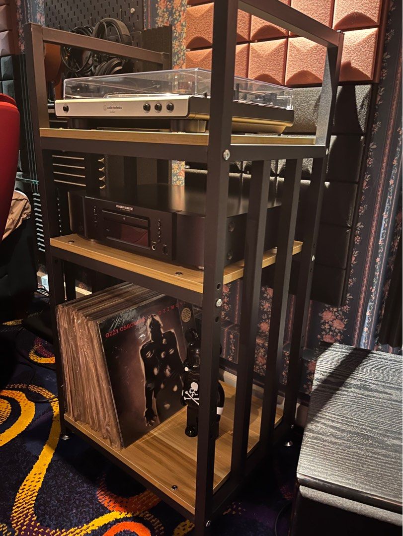 Audio System Rack 70CM & 100CM Height, Furniture & Home Living ...