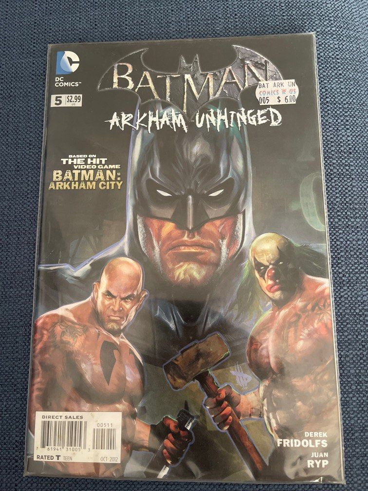 Batman Arkham Unhinged comics, Hobbies & Toys, Books & Magazines ...