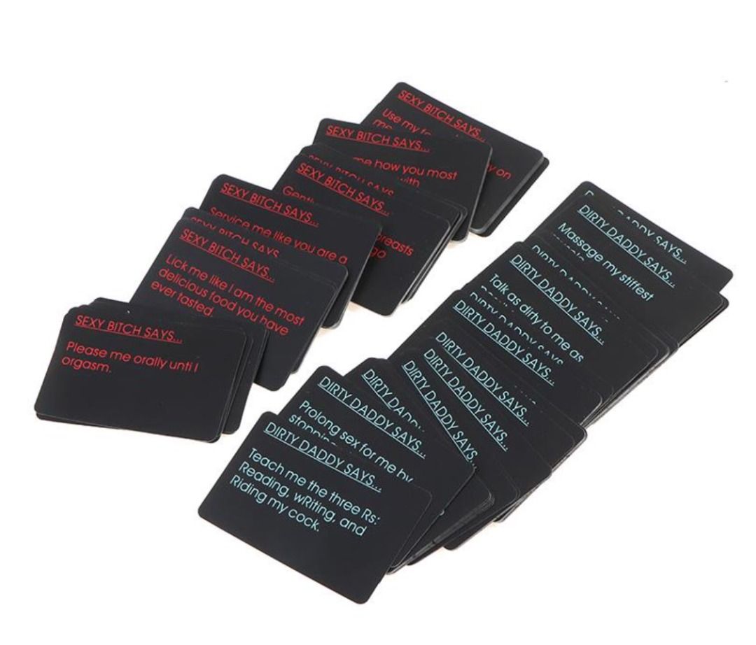 Bedroom Commands Couple Card Game Board Game Fun Adult Games For Love ...