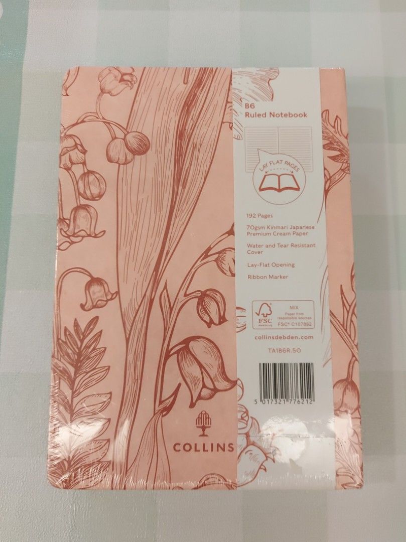 (BN) Muji Pens + Collins Kinmari Japanese Premium Cream Paper B6 Ruled Notebook Set, Hobbies ...