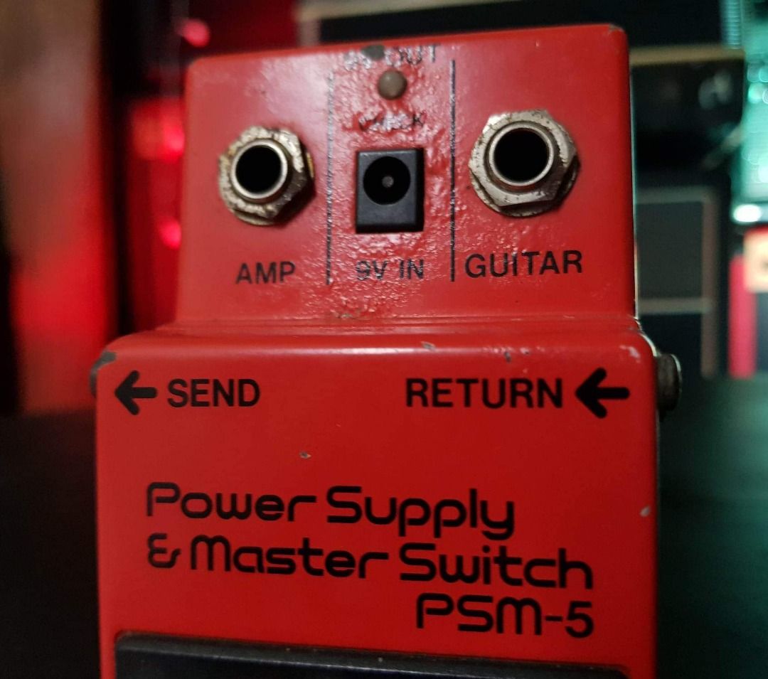 Boss Power Supply & Master Switch (Used) (With Velcro) (2), Hobbies ...