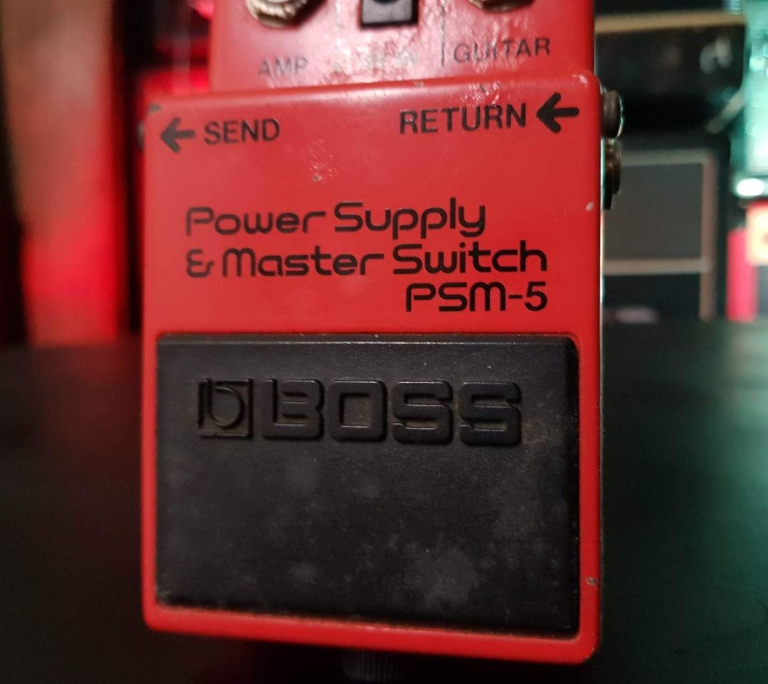 Boss Power Supply & Master Switch (Used) (With Velcro) (2), Hobbies ...