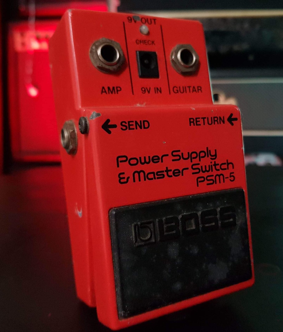 Boss Power Supply & Master Switch (Used) (With Velcro) (2), Hobbies ...