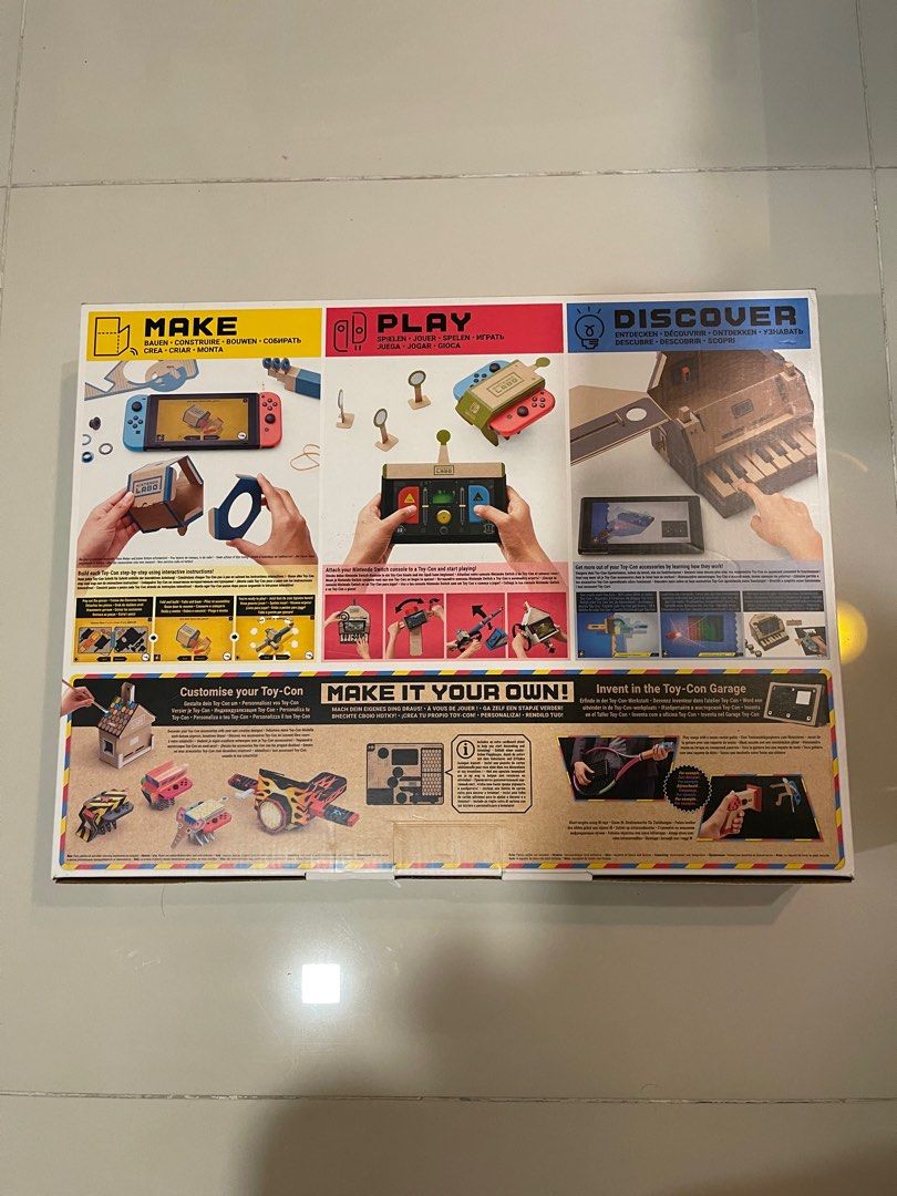 Brand new Nintendo Labo Variety Kit, Hobbies & Toys, Toys & Games on ...