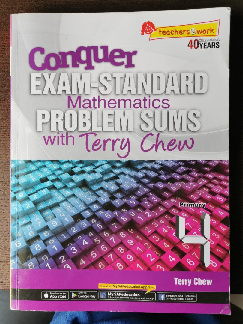 [BRAND NEW] Pri 4 Conquer Exam-Standard Mathematics Problem Sums ...