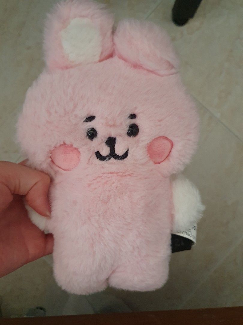 BT21 baby cooky furry plush, Hobbies & Toys, Memorabilia & Collectibles, K-Wave on Carousell