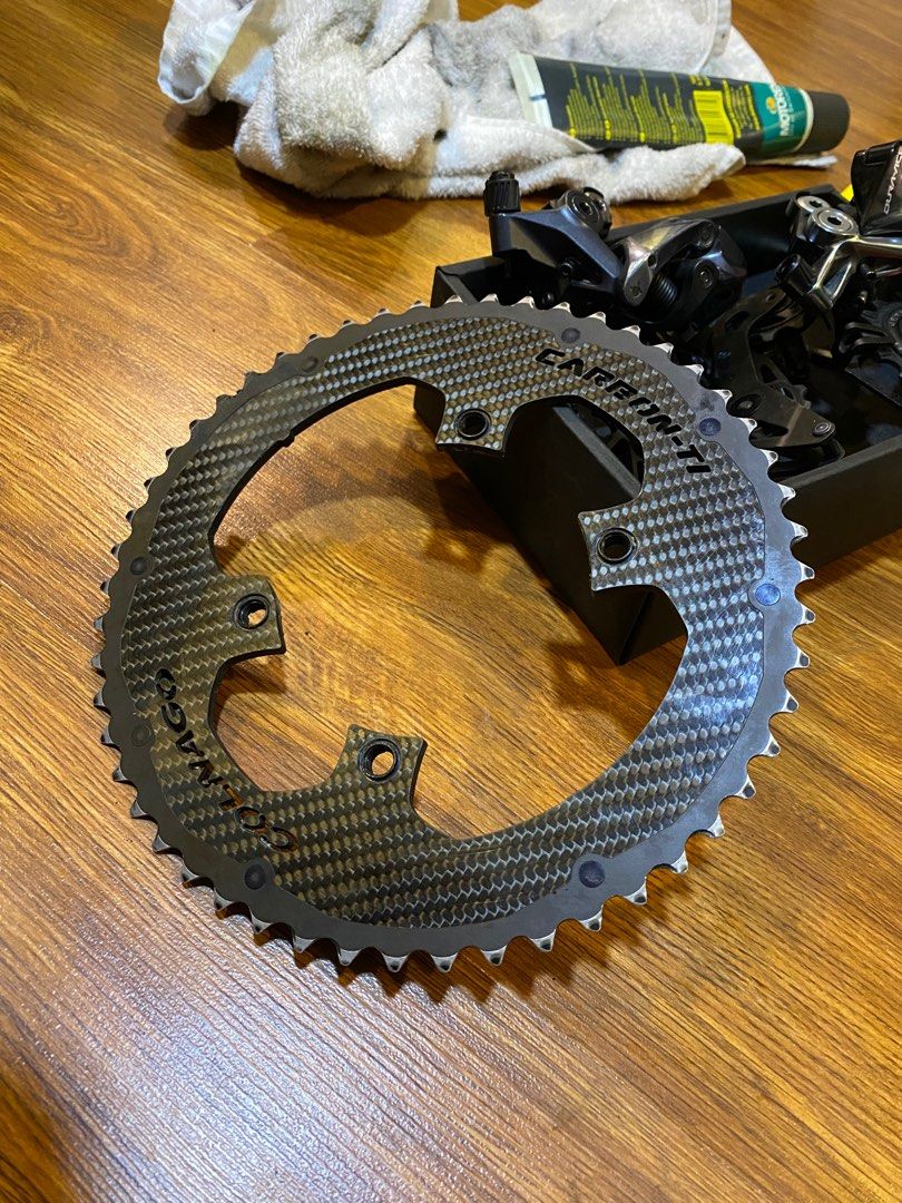 Carbon Ti Chainring, Sports Equipment, Bicycles & Parts, Bicycles on ...