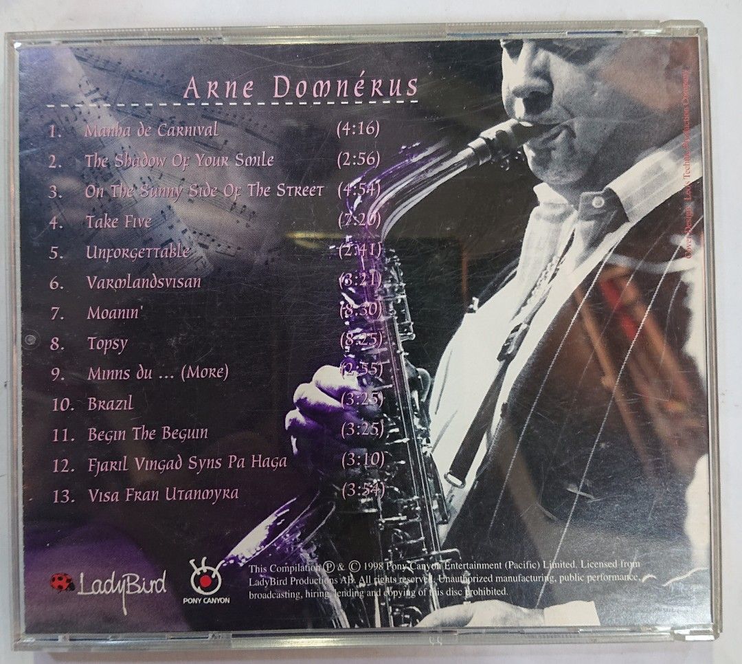 Cd best of Arne Domnerus, 興趣及遊戲, 音樂、樂器 & 配件, 音樂與媒體 - CD 及 DVD - Carousell