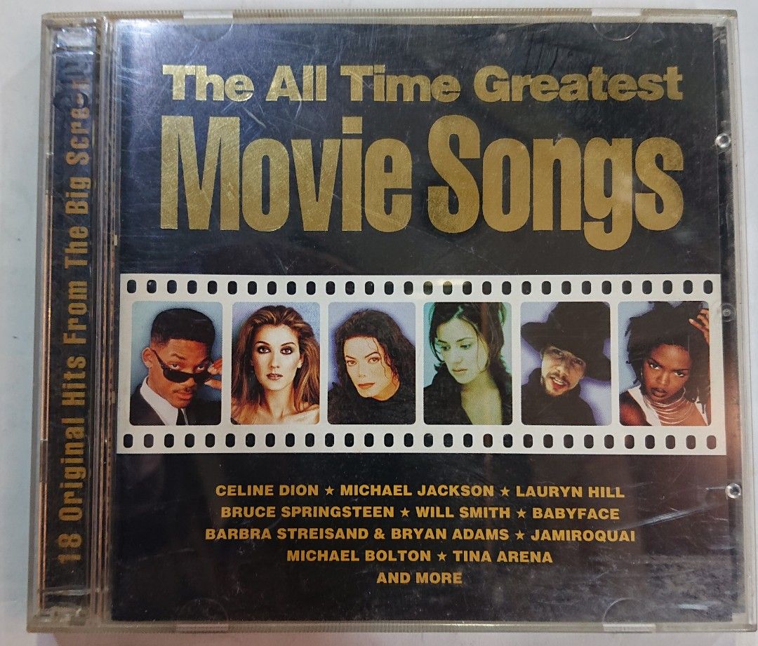 cd+vcd the all time greatest movie songs, 興趣及遊戲, 音樂、樂器 & 配件, 音樂與媒體 - CD ...