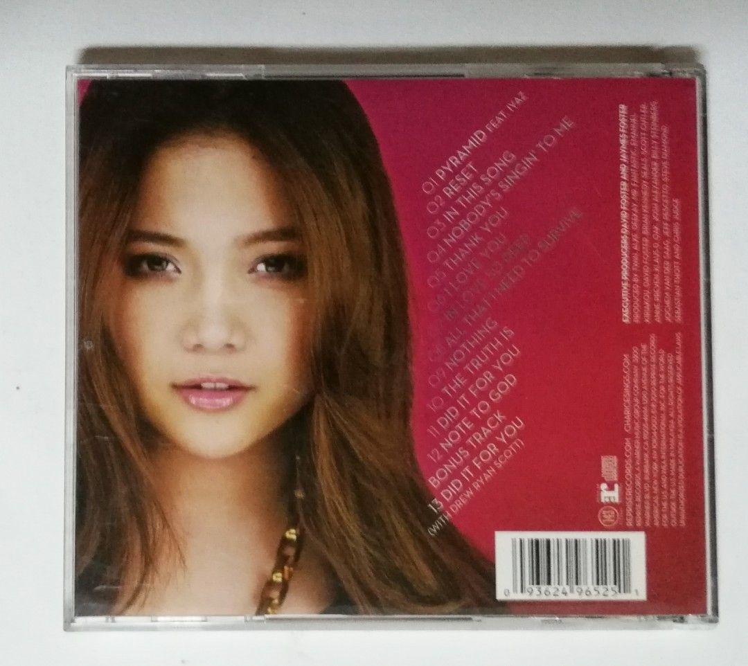 Charice Debut Album CD (C30), Hobbies & Toys, Music & Media, CDs & DVDs on Carousell